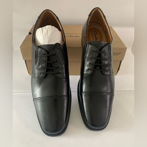 Clarks | Shoes | New Clarks Mens Tilden Cap Oxford Shoe Size3 M | Poshmark